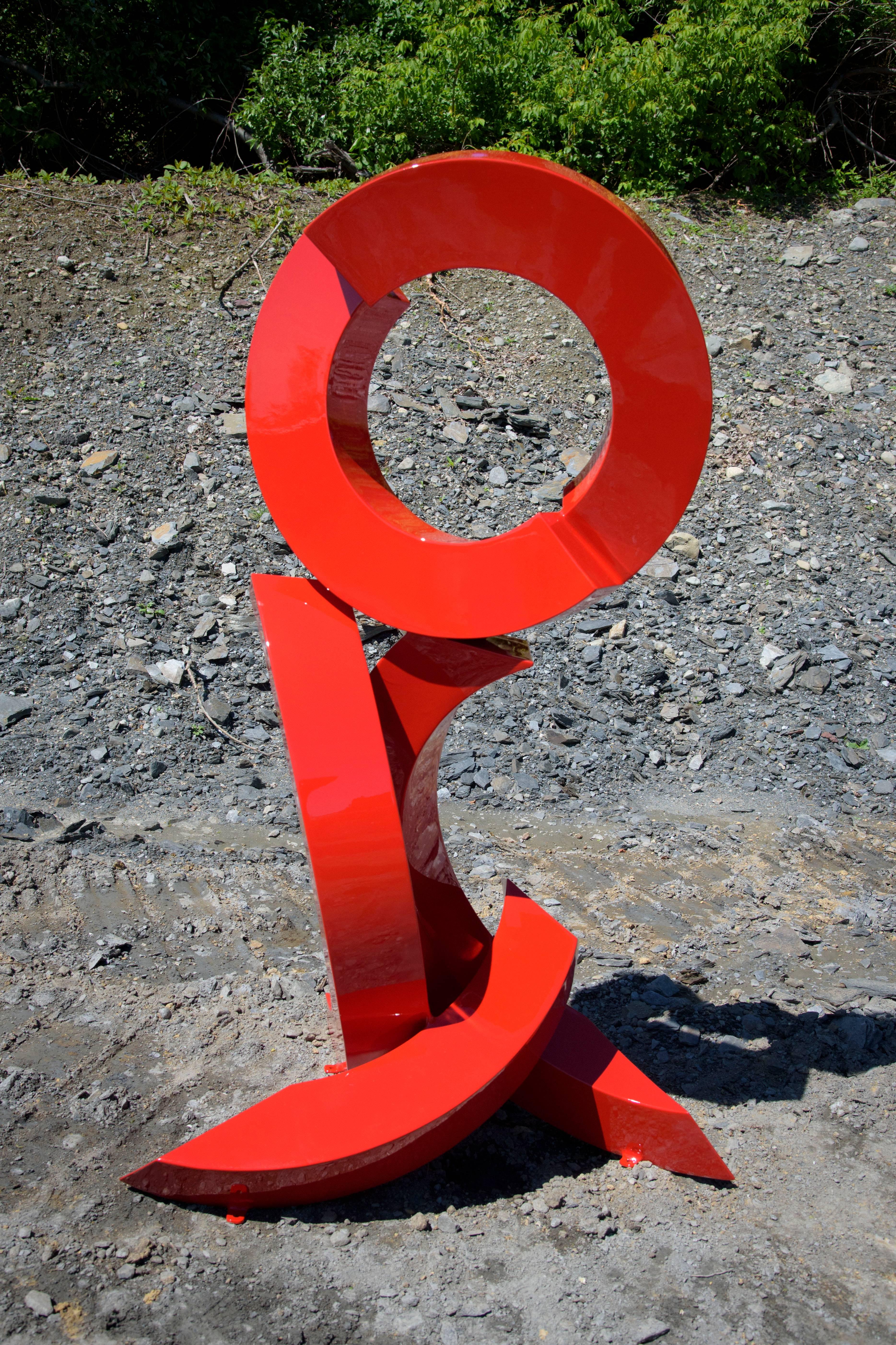 Rob Lorenson - 'Toreador Rhythm #2', abstract geometric aluminum indoor ...