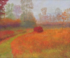 Rob Longley - Rising mist, Painting at 1stdibs