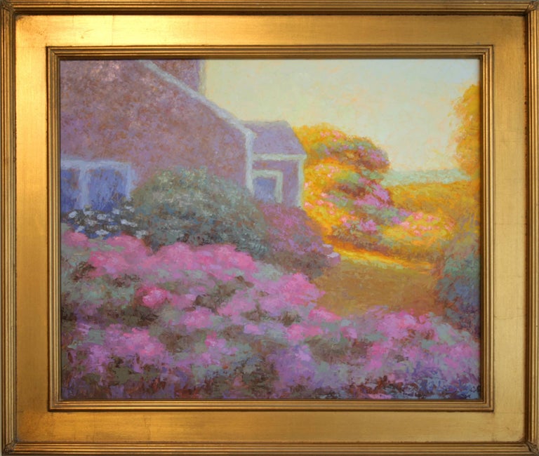Rob Longley - 'Rosa Rugosa, Late Afternoon', Abstract Contemporary ...