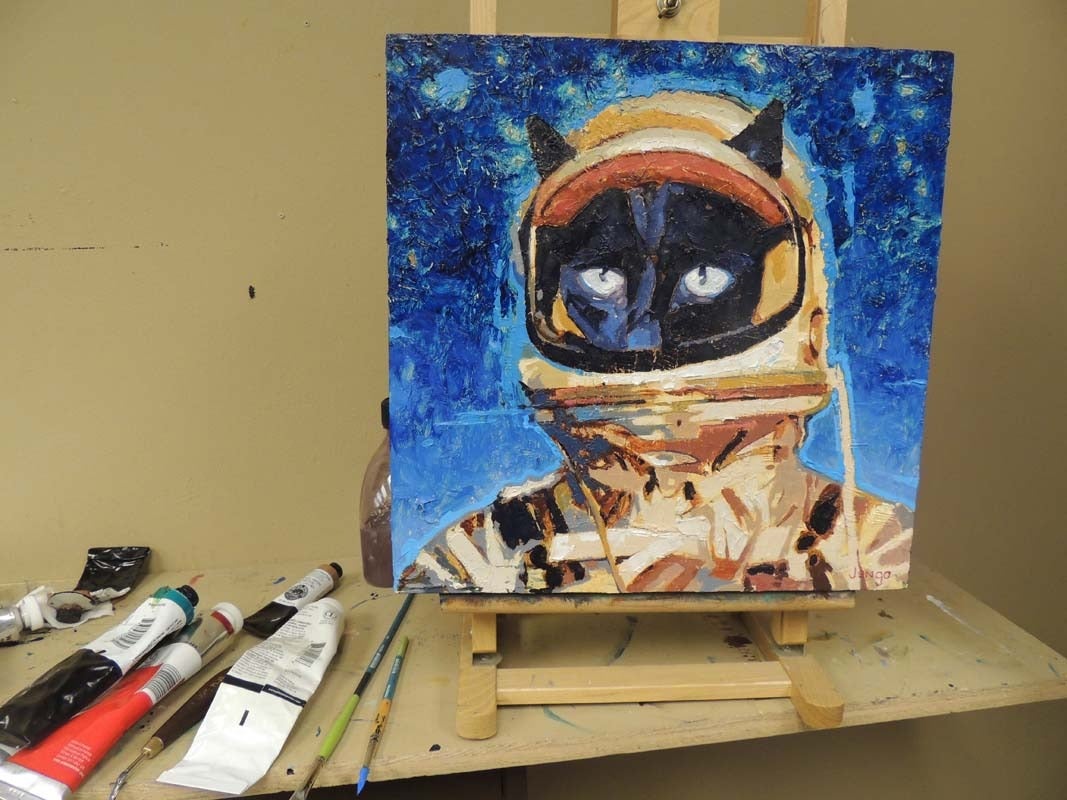 Jengo Frantangello - Astro Kitty at 1stDibs