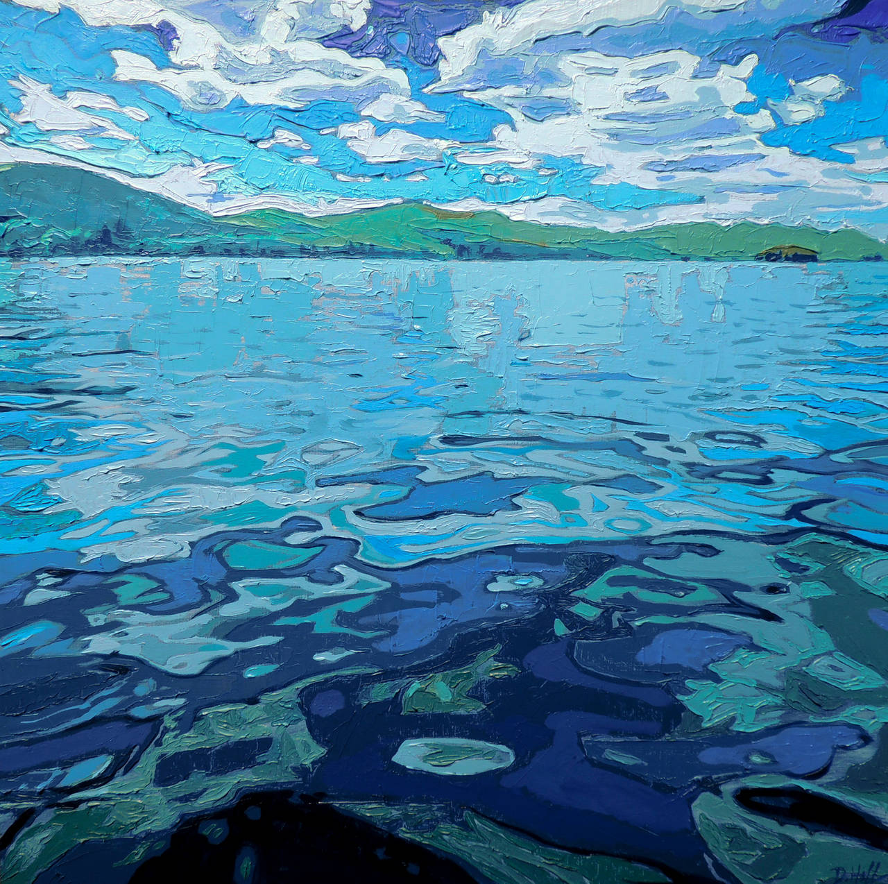 David Hill - Mirror at 1stDibs | david hill artist