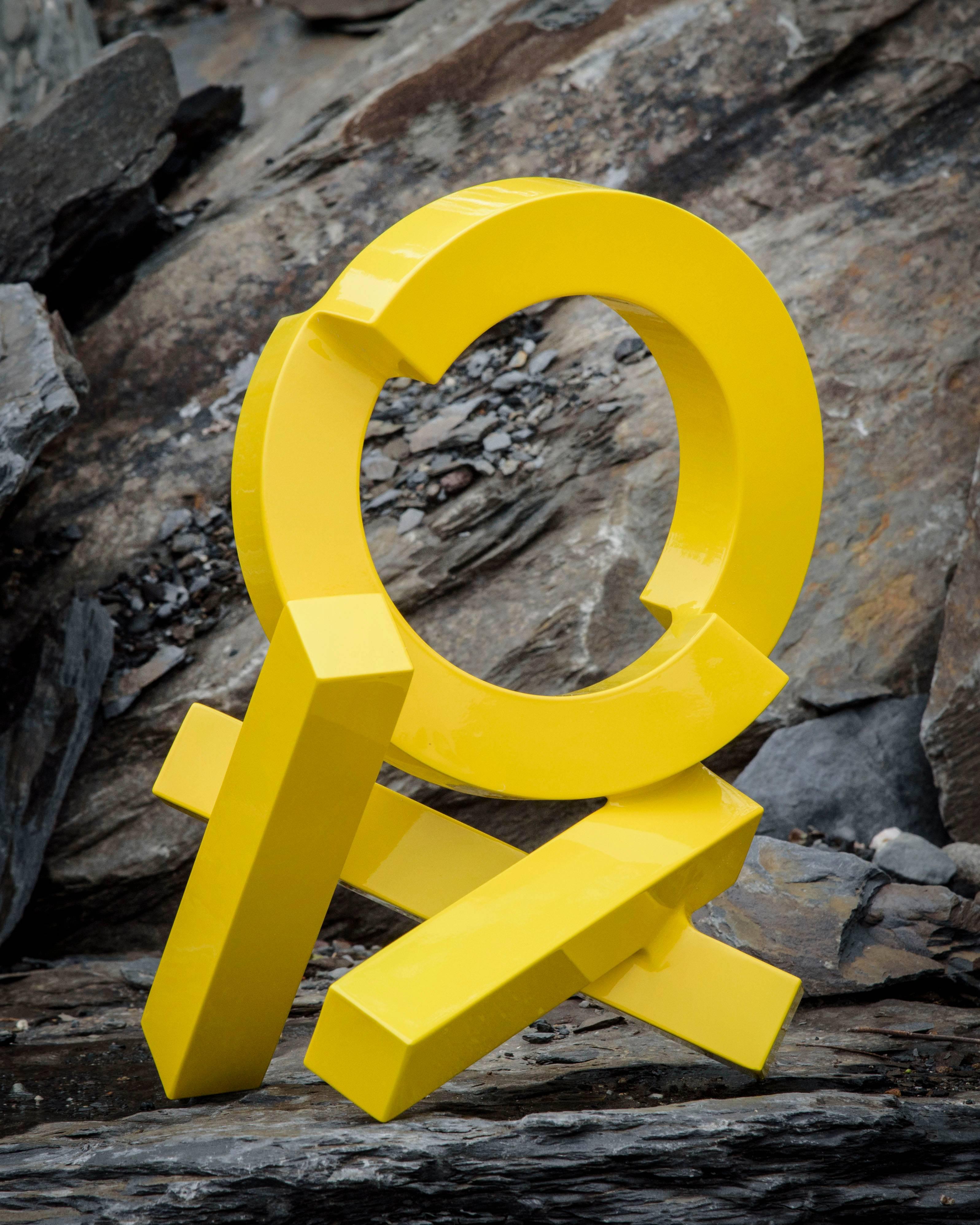 Rob Lorenson - Yellow Quadrangle #1 at 1stDibs