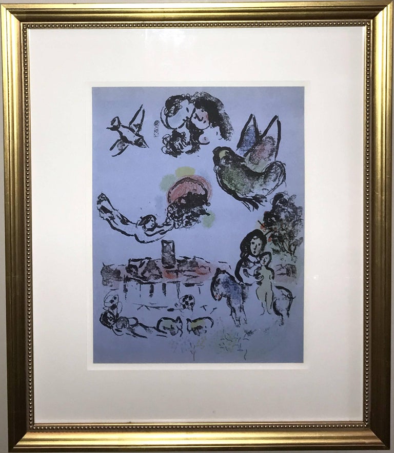 Marc Chagall - Nocturne at Vence at 1stDibs