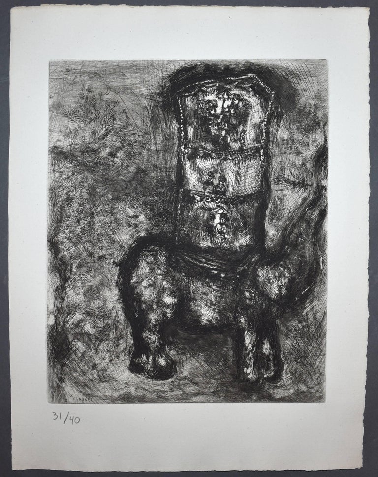 Marc Chagall - The Rat and the Elephant at 1stDibs | the rat and the ...