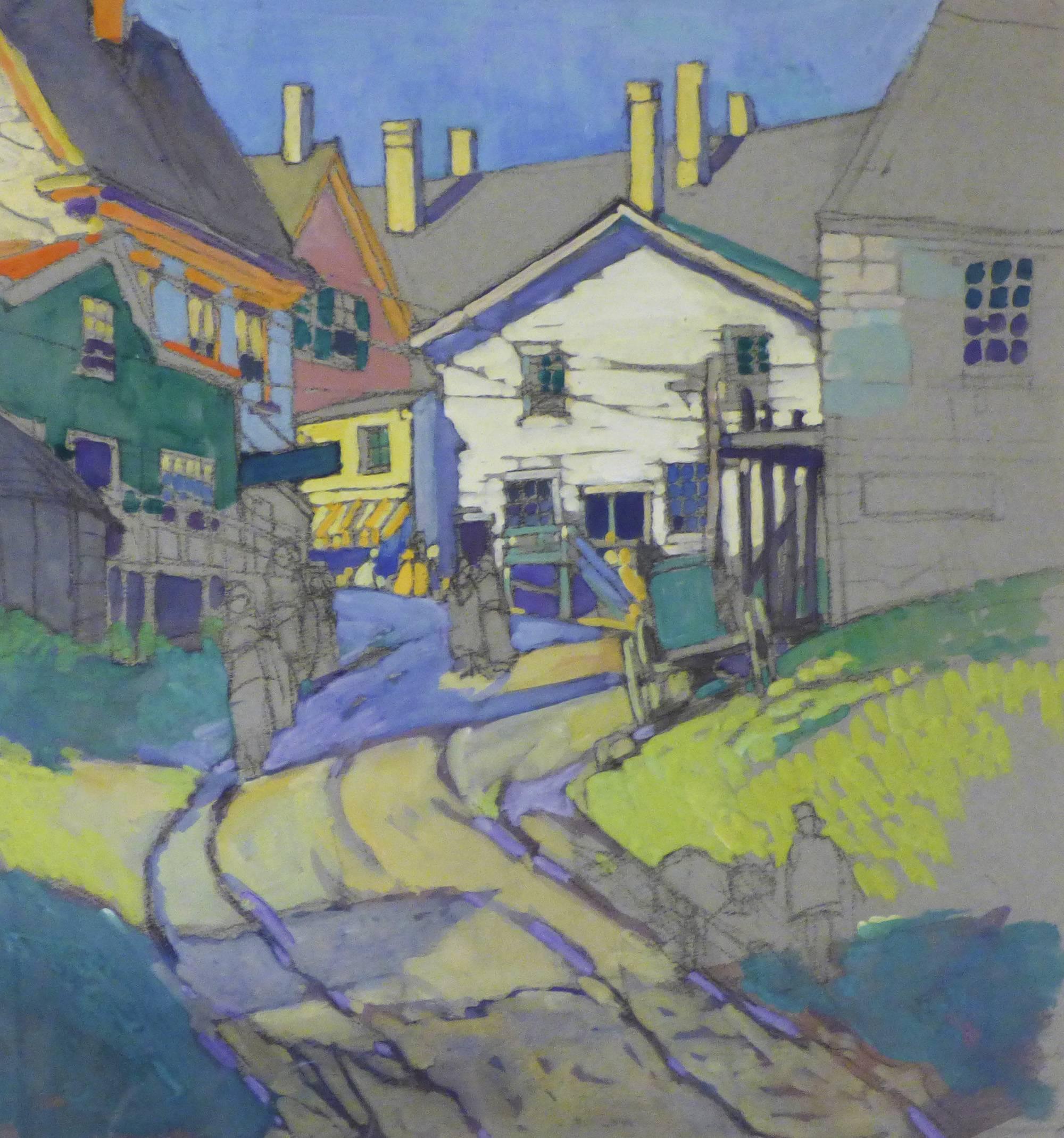 Eleanor Parke Custis - Boothbay Harbor Byway at 1stDibs