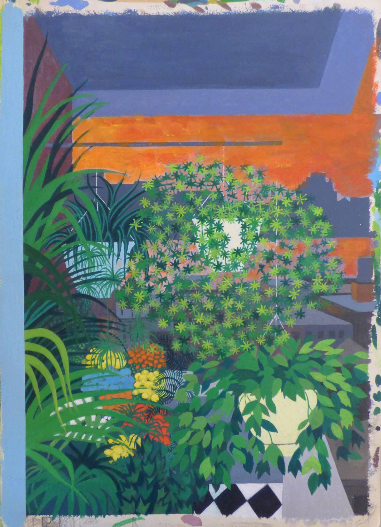 Charles Martin - New Yorker Cover, Hanging Plants For Sale at 1stDibs