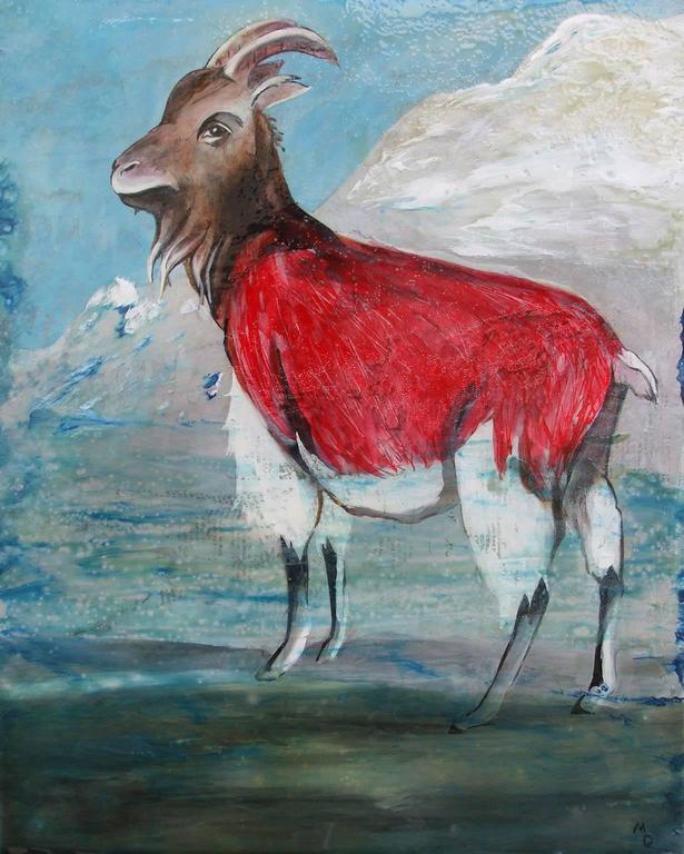 Matthew Dennison - Red Goat For Sale at 1stdibs