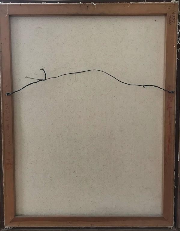 Paul Maxwell - Abstract Pointillist Style Blue Nighttime Seascape ...