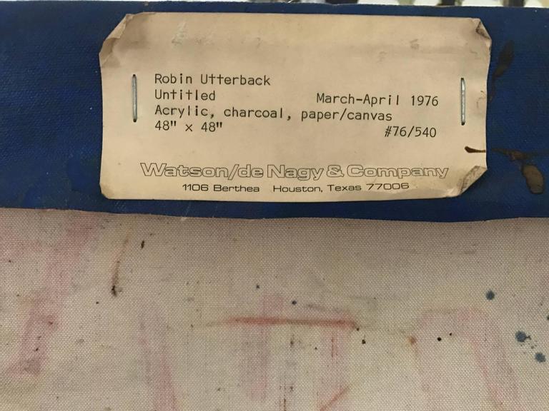 Robin Utterback - Untitled Abstract Expressionist Painting #76/540 For ...