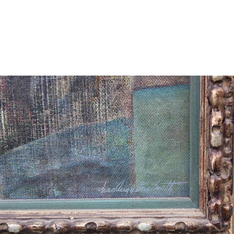 Charles Augustus Smith - Ethereal Lady With Flowers, Portrait at 1stDibs