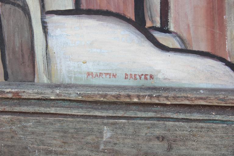 Martin Dreyer - "The Long Road", Surreal Desert Landscape Painting For ...