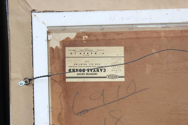 Axel Eugene Schar - River's Edge Impressionist Landscape Painting of ...