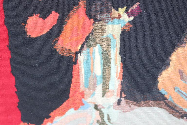 David Adickes - "The Artist" Tapestry by David Adickes at 1stDibs ...