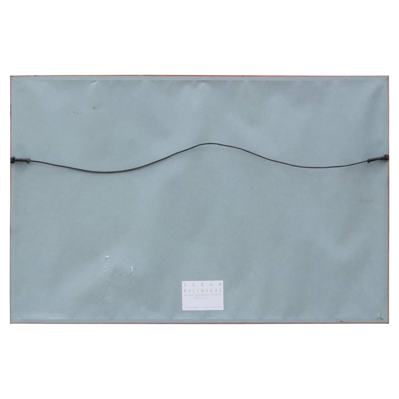 Robin Utterback - Black and White Striped Lettering Collage at 1stDibs