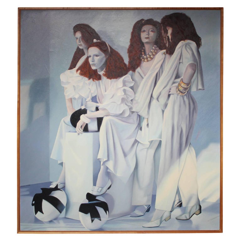 Susan Smith - Untitled Modern Manhattan Life Style Painting at 1stDibs