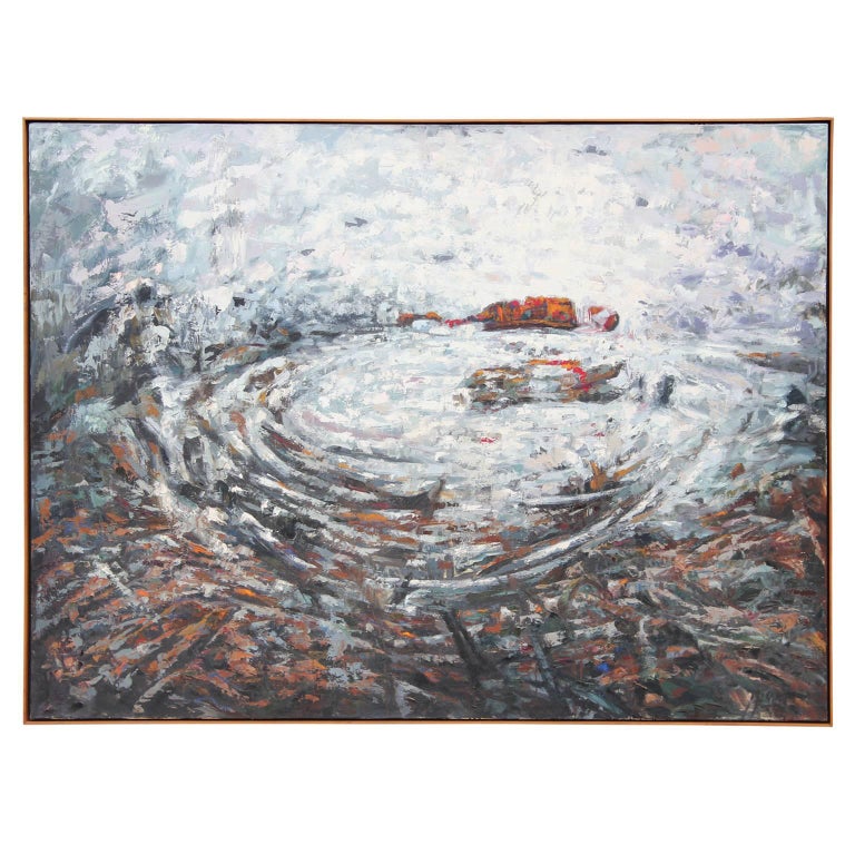 Michael Roque Collins - "Island In The Sky" Impressionist Idealized ...