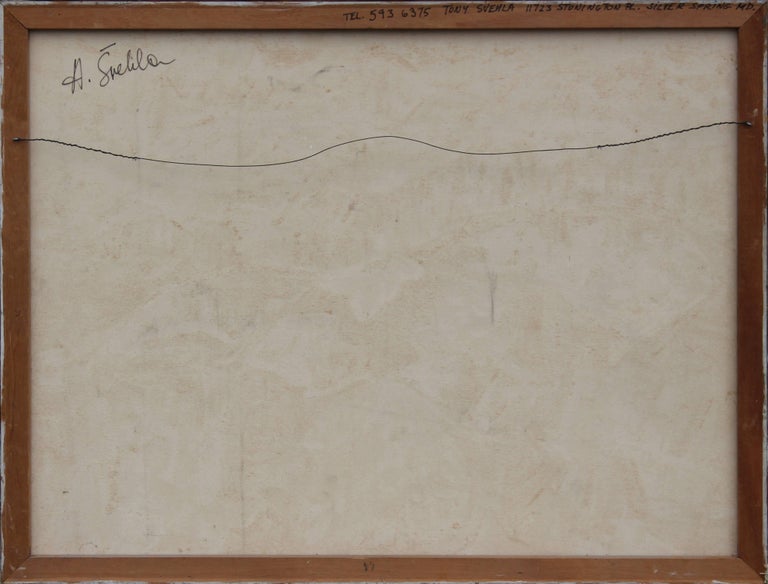 Tony Svehla - Yellow, Blue Abstract Landscape at 1stDibs