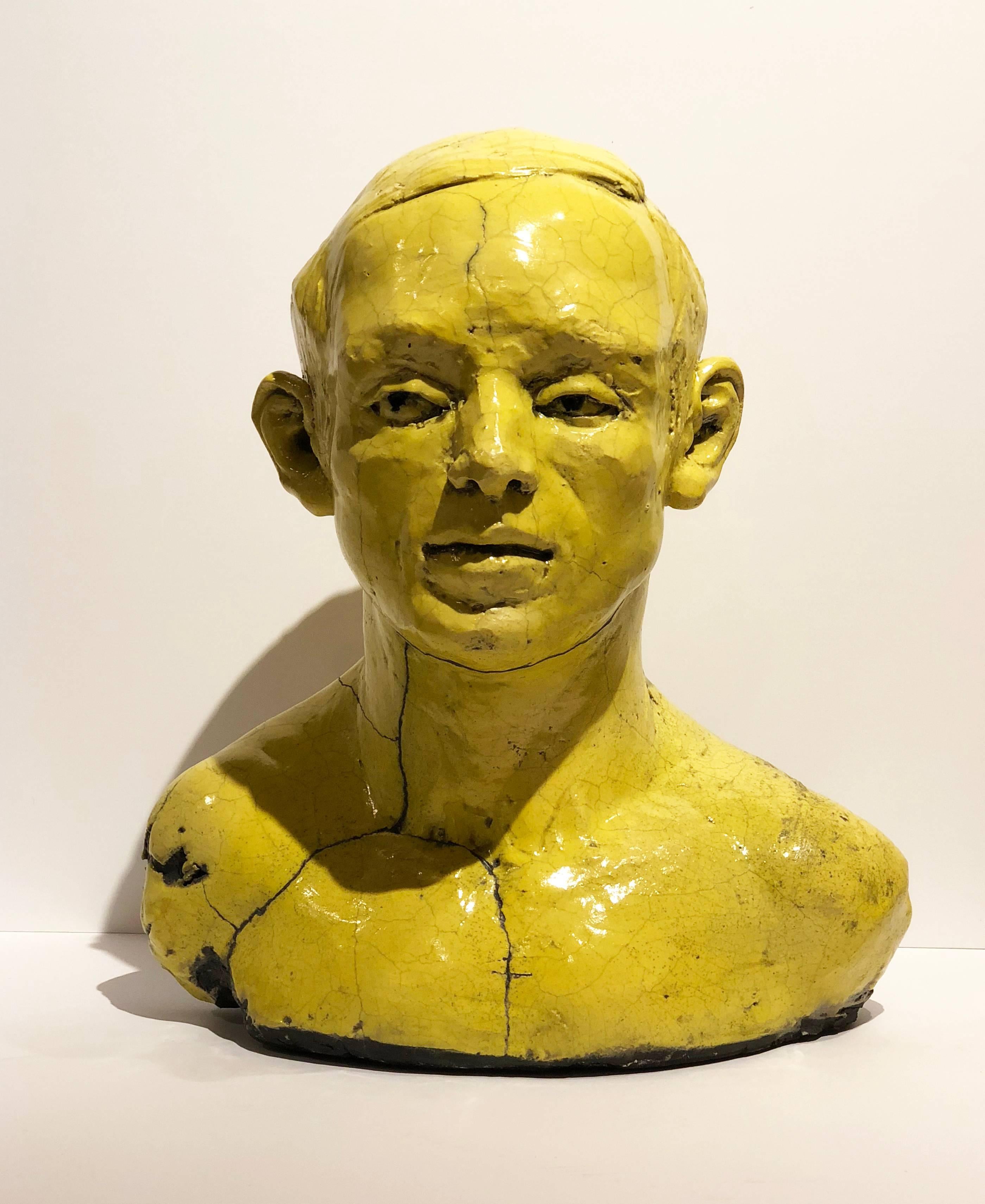 Pavel Amromin - Stephan, Raku Fired Ceramic at 1stDibs