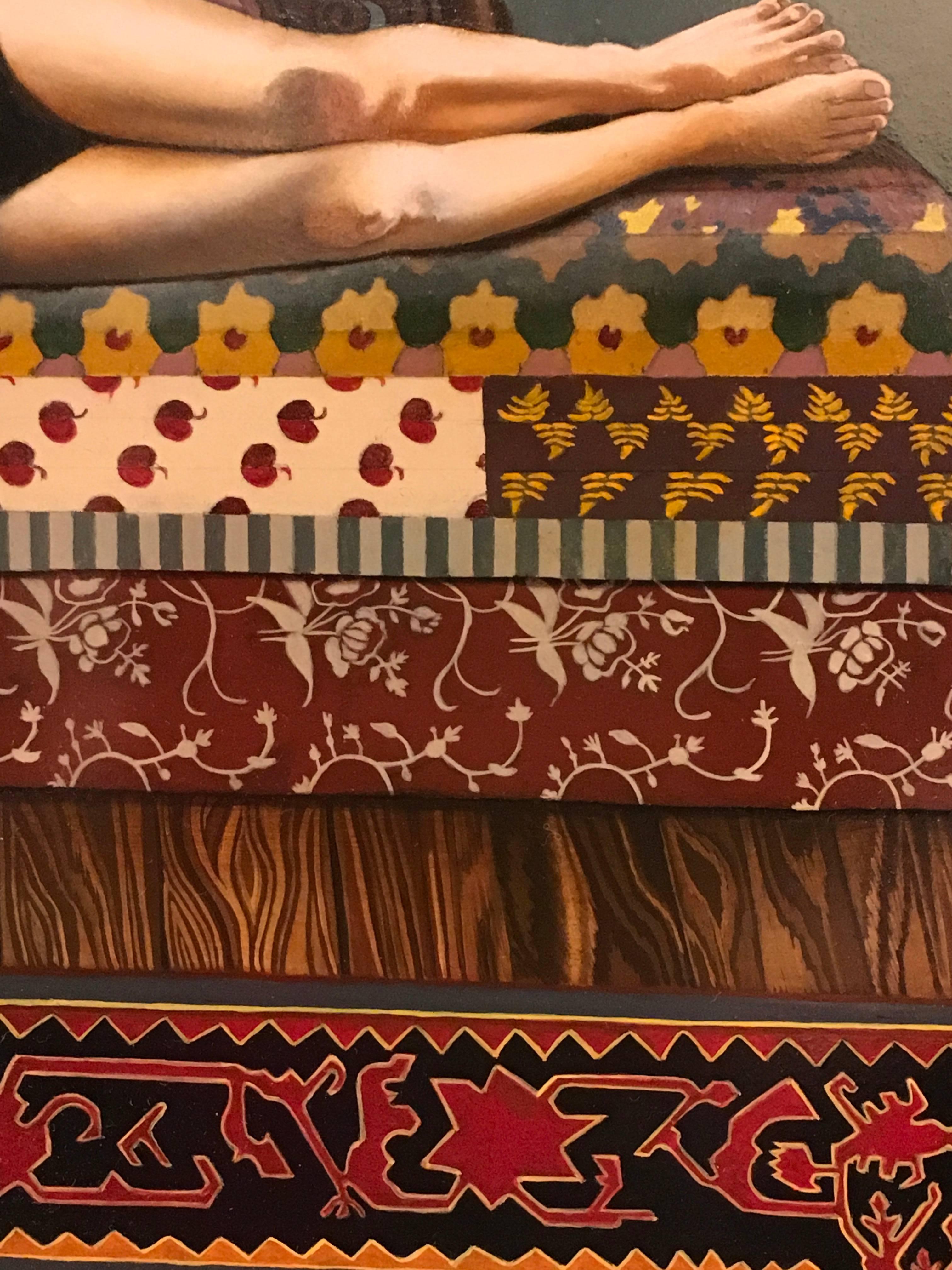 Beth Foley - Dreaming of Jeans in the Former Soviet Union, 1984 - Oil ...