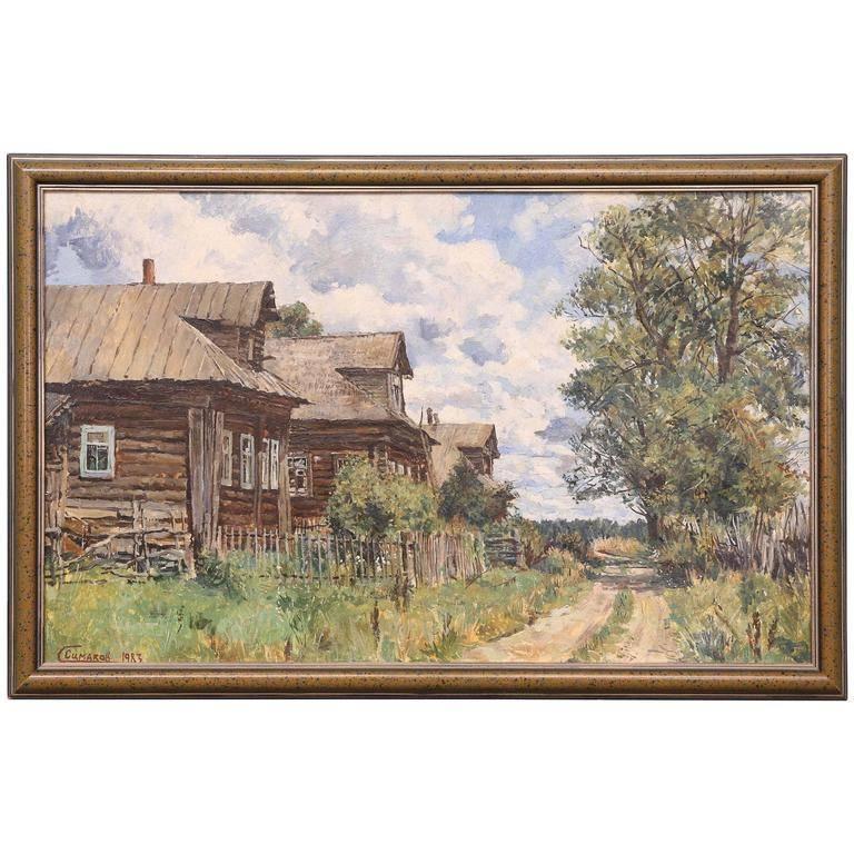 Sergey Simakov - Village Road at 1stDibs