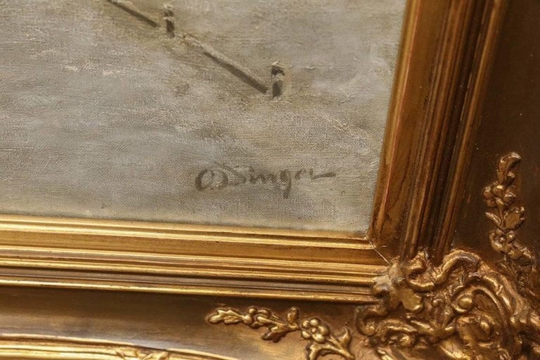 Otto Dinger - Winter in Berlin at 1stDibs