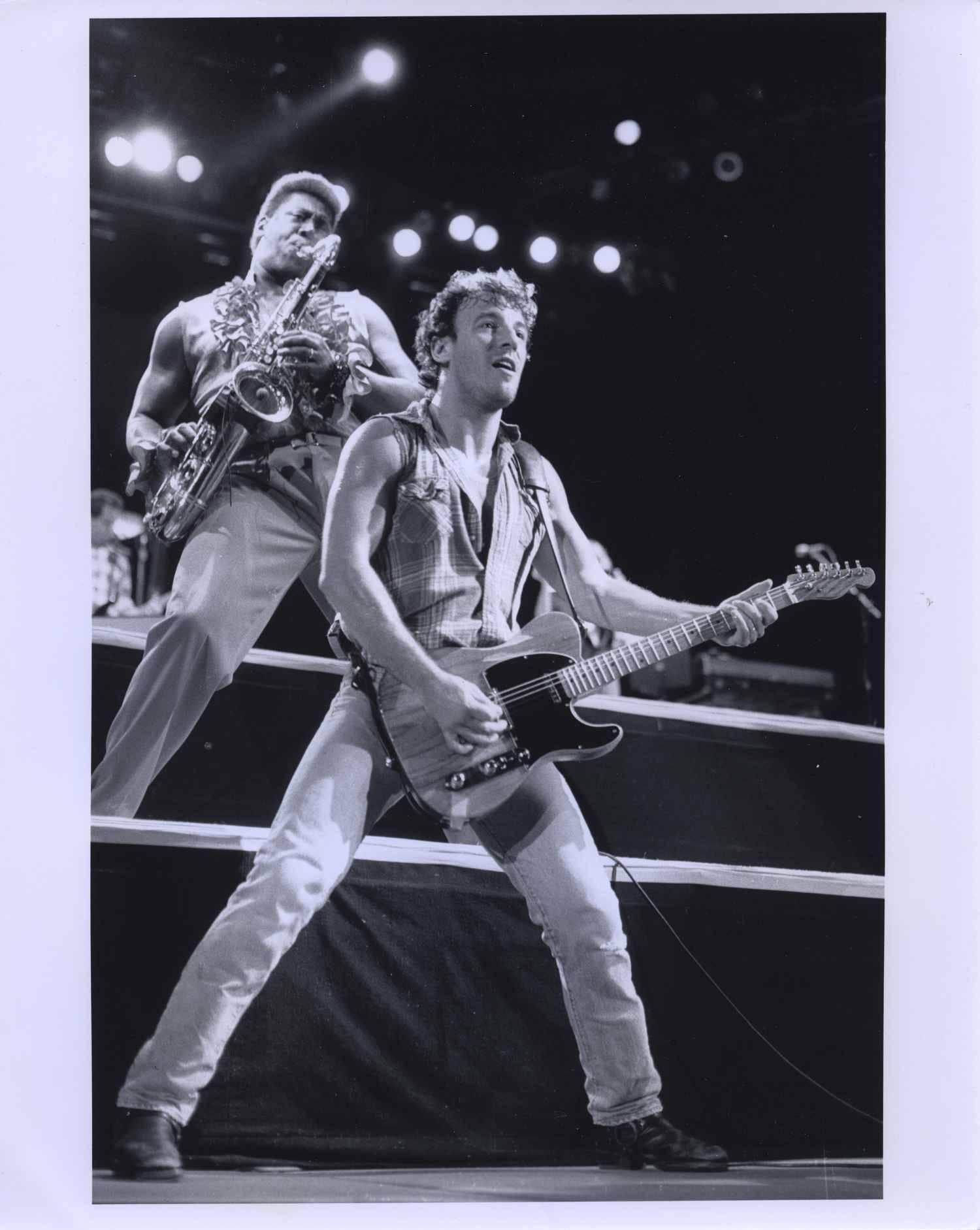 Unknown - Bruce Springsteen and Clarence Clemons Vintage Original ...