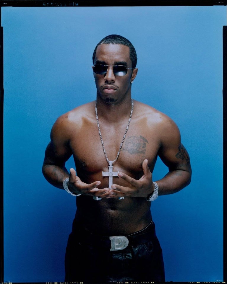 Unknown - Sean Combs with Chain Vintage Original Photograph, Photograph: For Sale at 1stdibs
