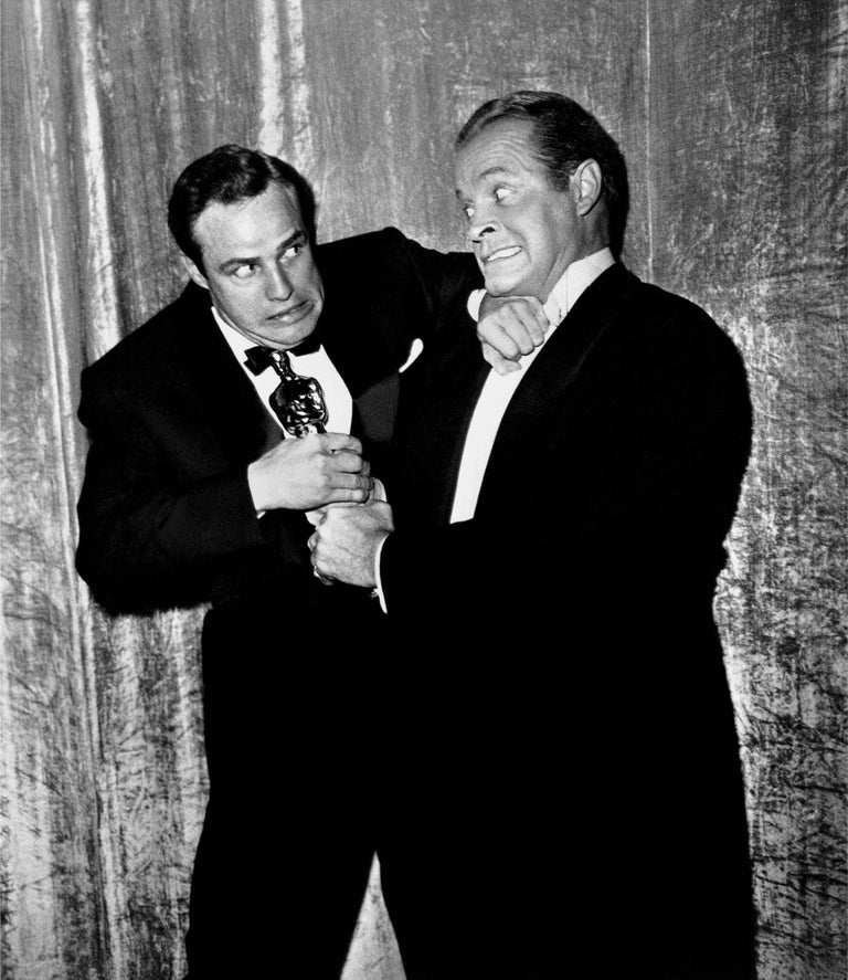 Frank Worth - Marlon Brando and Bob Hope Fight Over Oscar Fine Art ...