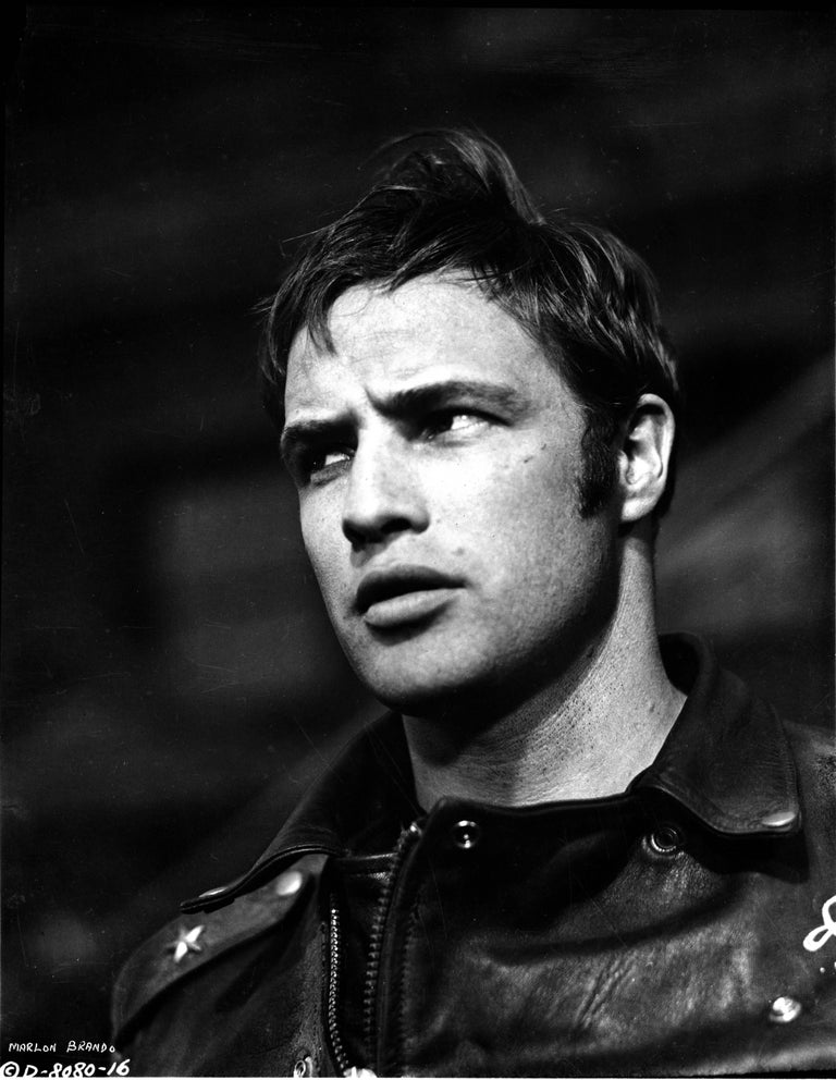 Unknown - Marlon Brando Dramatic Portrait Fine Art Print For Sale at ...