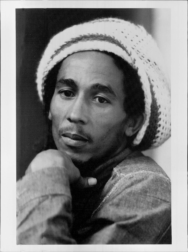 Unknown - Bob Marley in Hat Vintage Original Photograph For Sale at ...