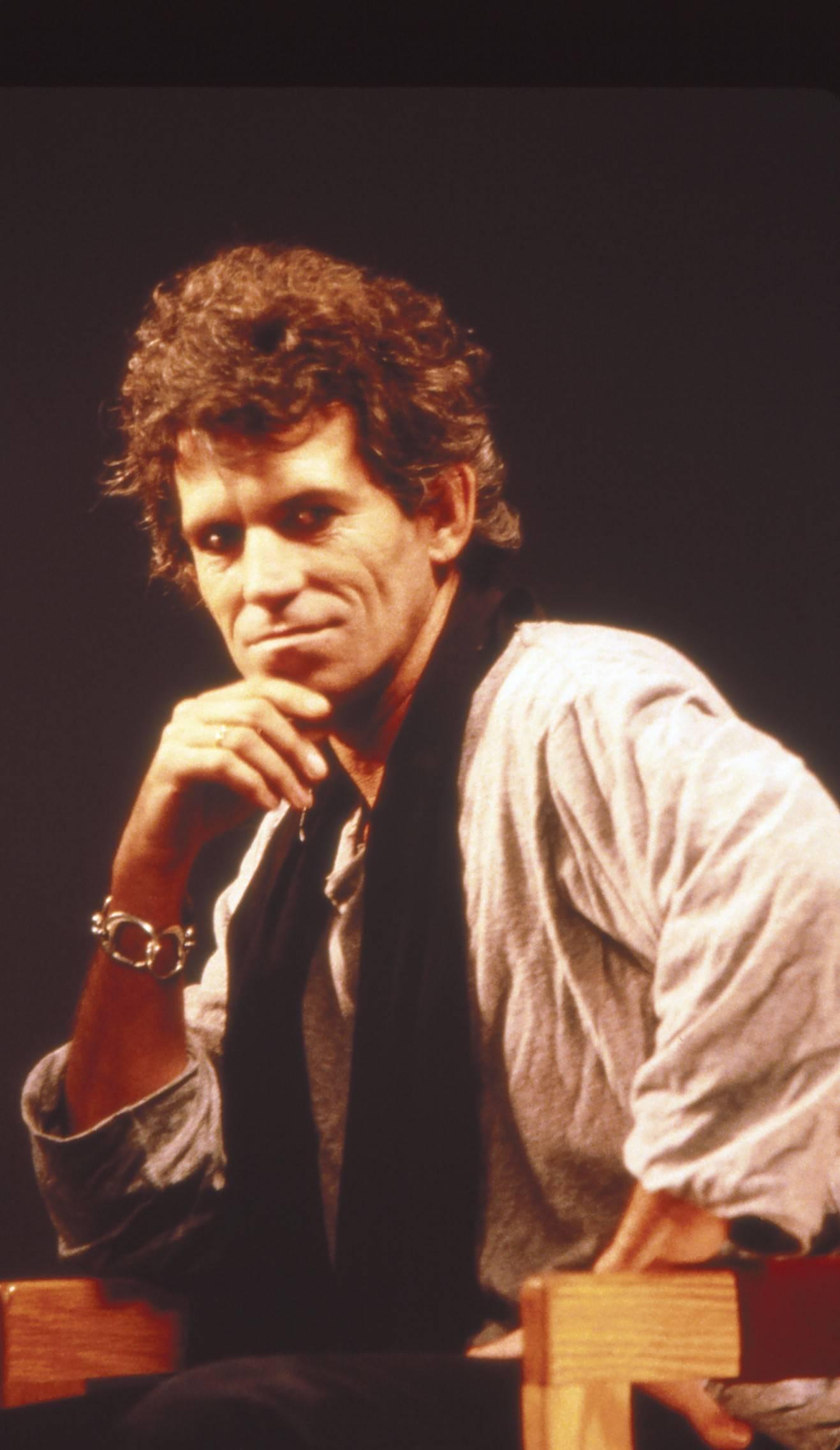 Unknown - Young Keith Richards Smiling Fine Art Print at 1stDibs
