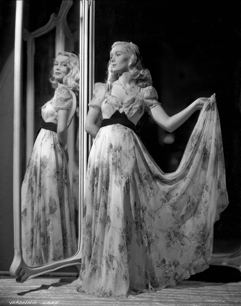 Eugene Robert Richee - Veronica Lake in Mirror Fine Art Print For Sale ...