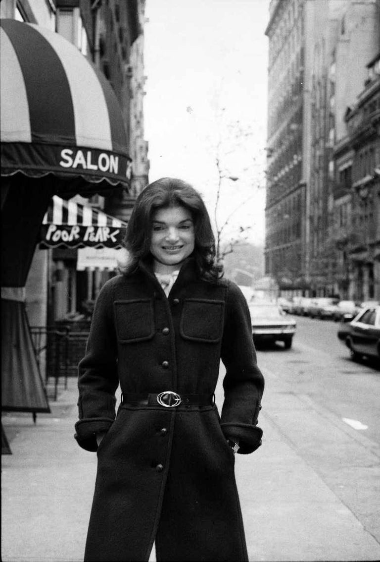Unknown - Jacqueline Kennedy (Mrs. Onassis) on the Streets Fine Art ...