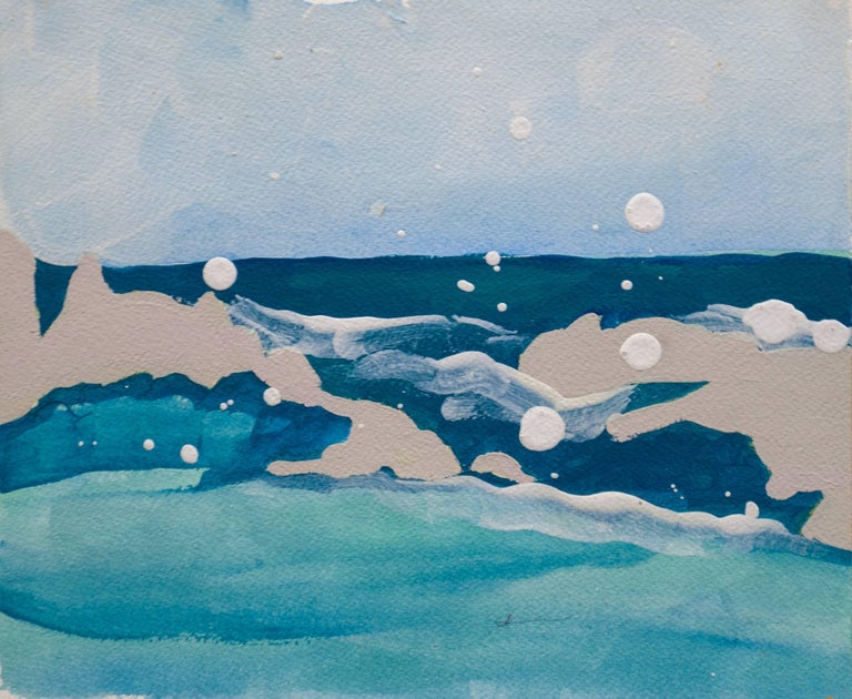 Harold Sims - Bluebonnet Sunset, Painting For Sale at 1stdibs