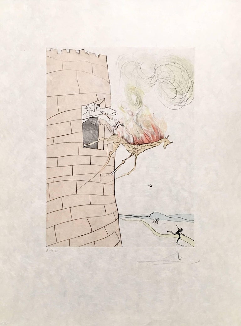 Salvador Dalí­ - Dali, "The Grand Inquisitor Expels the Savior" from ...