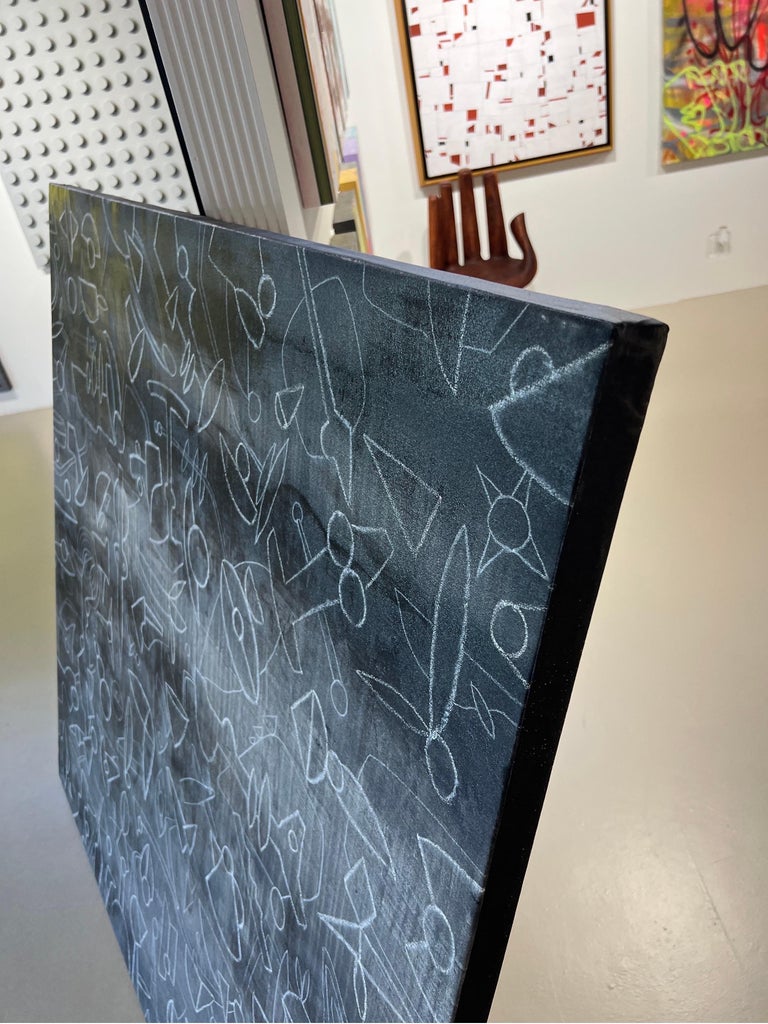 Maximo Caminero - Oil on Canvas by Maximo Caminero Titled: "Black” For ...