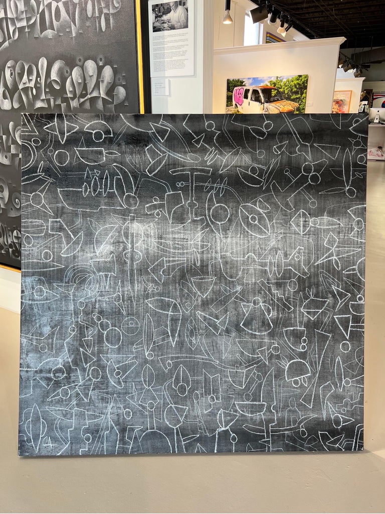 Maximo Caminero - Oil on Canvas by Maximo Caminero Titled: "Black” For ...