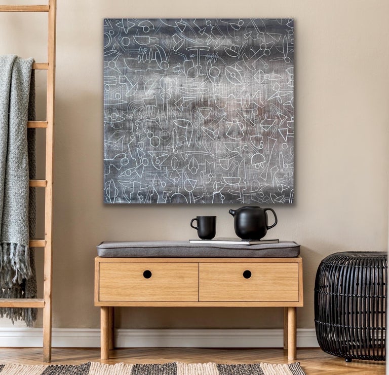 Maximo Caminero - Oil on Canvas by Maximo Caminero Titled: "Black” For ...