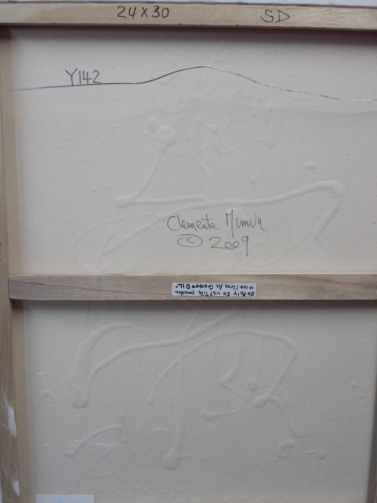 Clemente Mimun - Y142 at 1stDibs | clemente mimun artist, mimun x