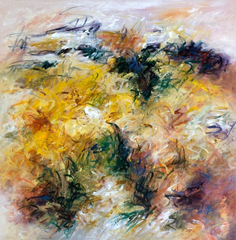 Mary Lou Siefker - Celebration With a Shot of Orange, Painting For Sale ...