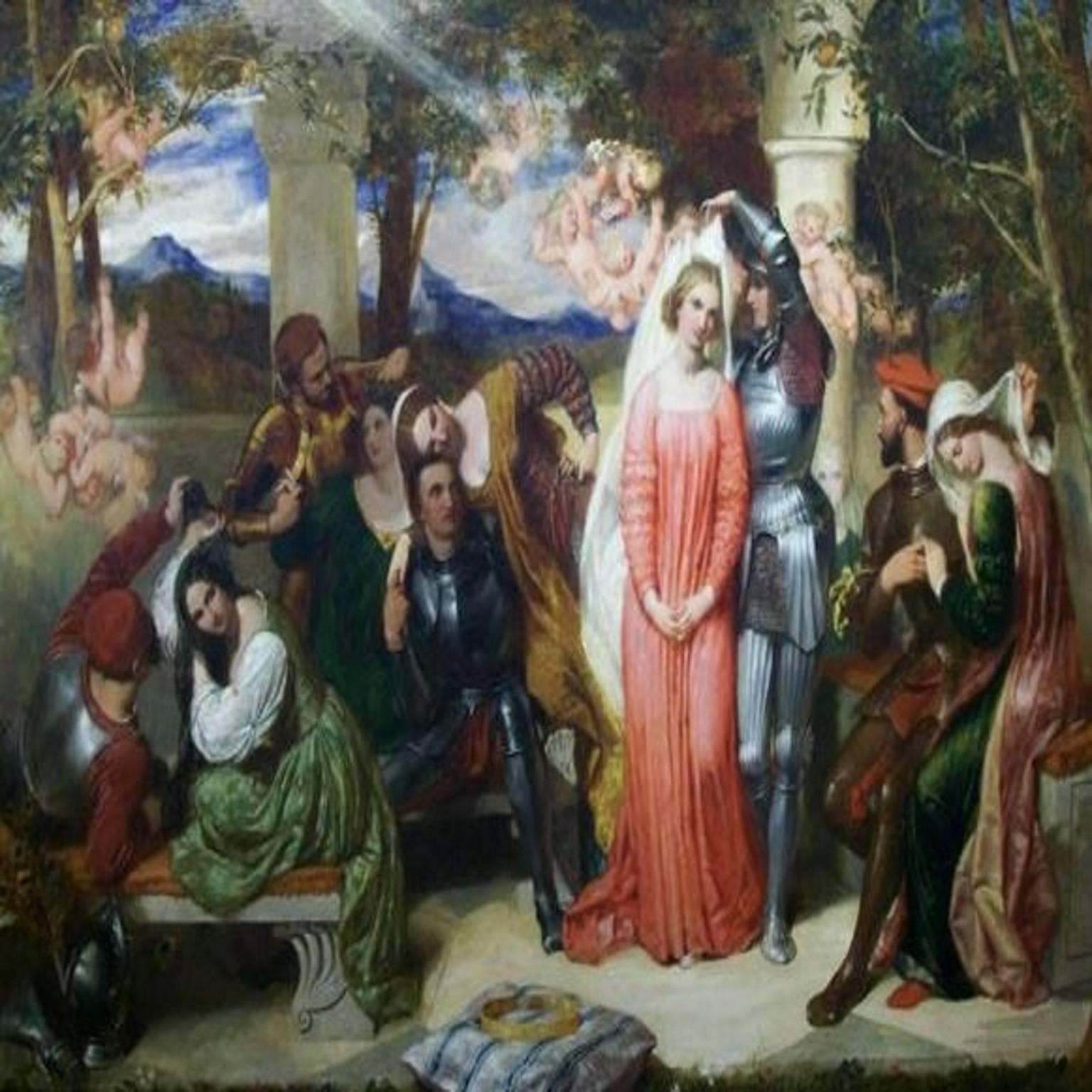 Frederick Richard Pickersgill - A Scene from the Faerie Queene For Sale ...