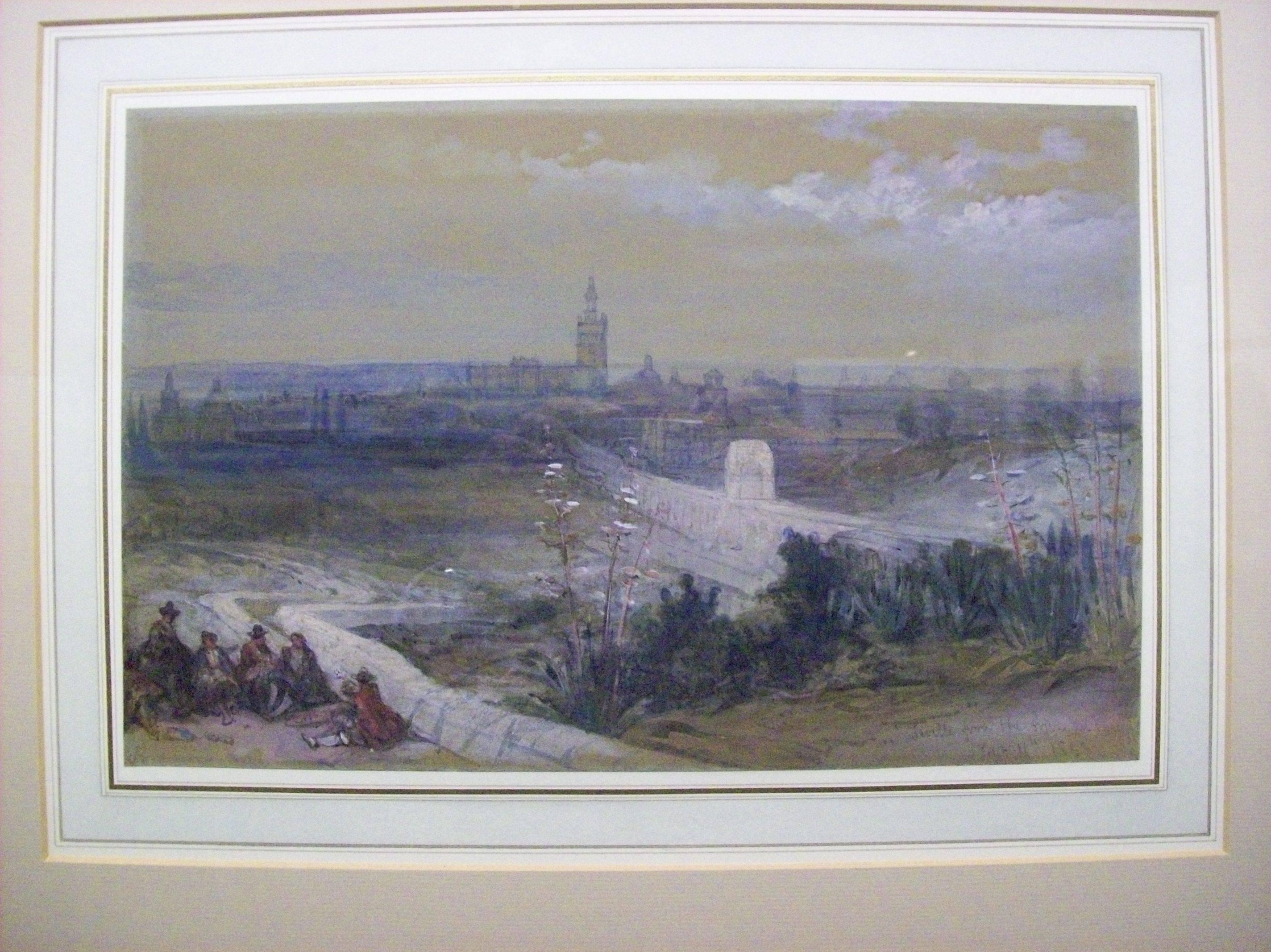 David Roberts - Seville from the Cruz del Campo at 1stDibs