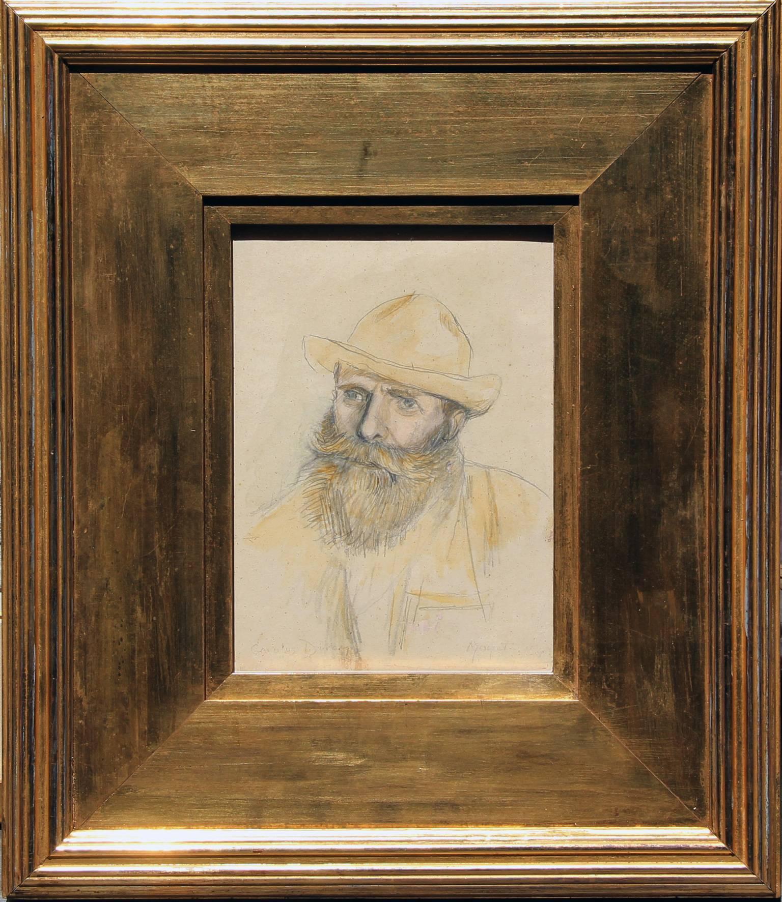 Charles-Emile-August Carolus-Duran - Portrait of Claude Monet - Carolus ...