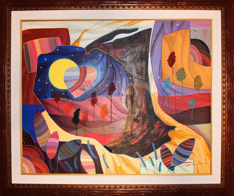 Tadeo Zavaleta - Tadeo Zavaleta Original Oil Painting Entitled “La ...