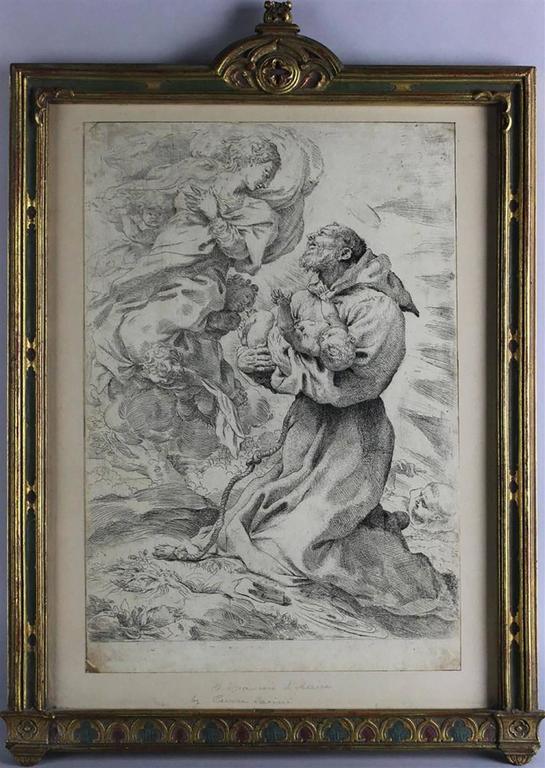 Pietro Faccini - 16th Century One-of-a Kind Etching by Pietro Faccini ...