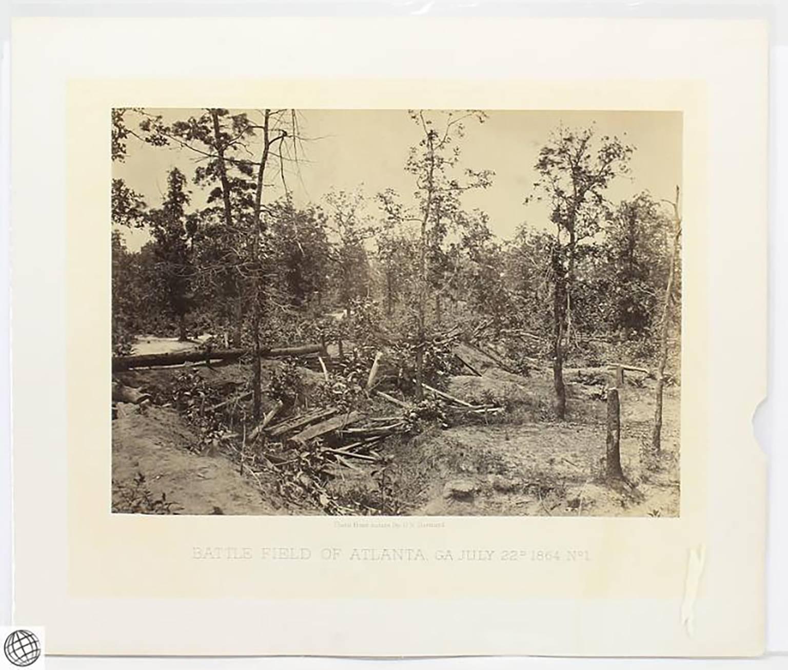 George N. Barnard - George N. Barnard Civil War Albumen Photograph ...