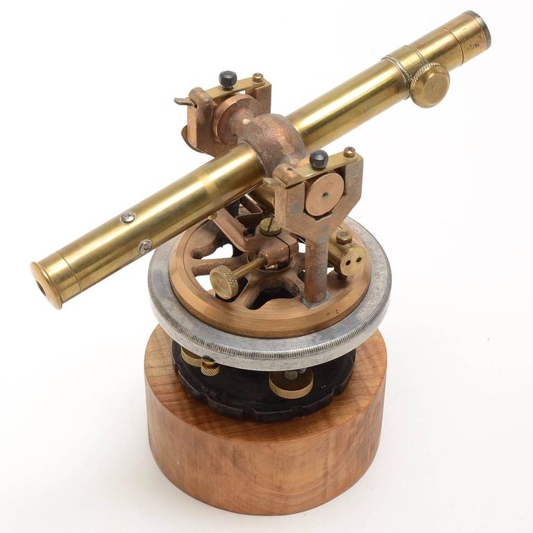 Unknown - Antique Bostrum-Brady Brass Surveyor’s Transit at 1stdibs