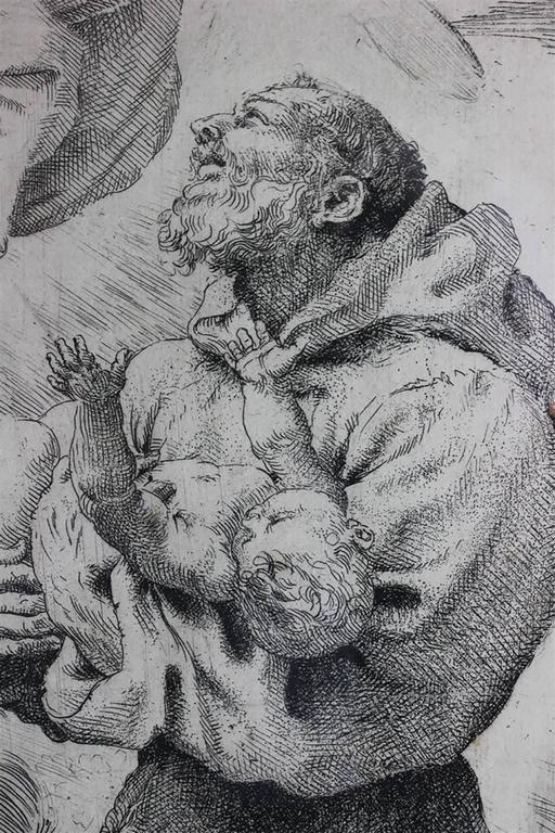 Pietro Faccini - 16th Century One-of-a Kind Etching by Pietro Faccini ...