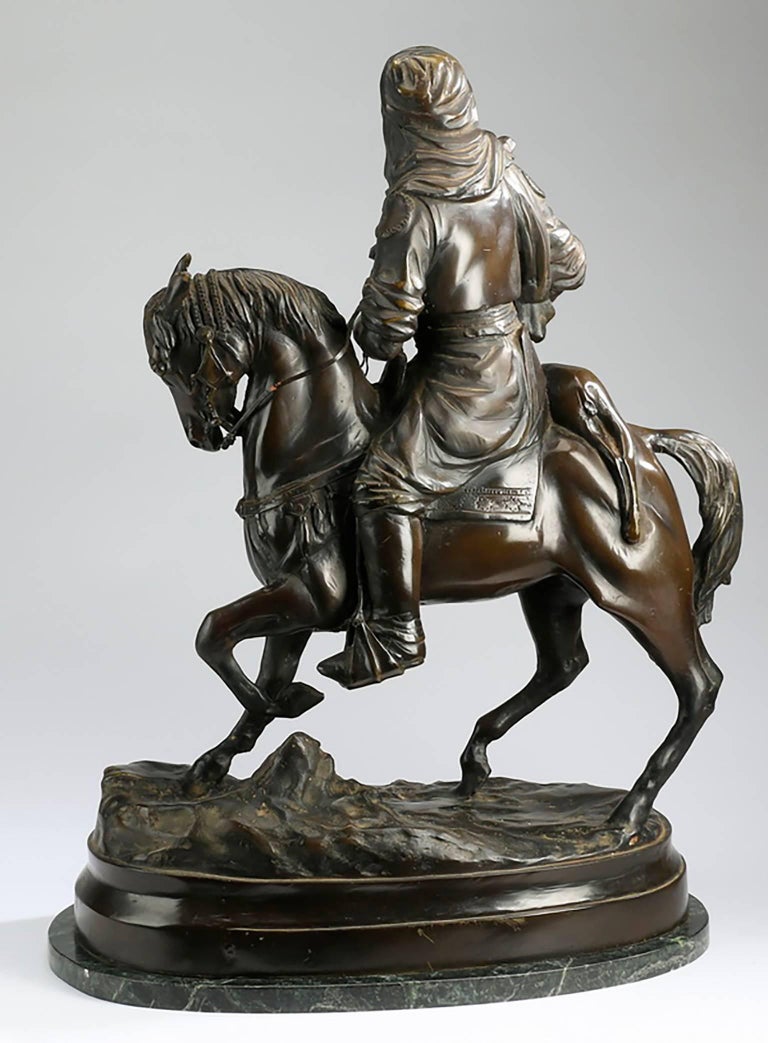 Antoine Bayre - Large 19th Century French Orientalist Bronze Sculpture ...