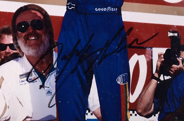 Jeff Gordon - Very Nice Autographed Jeff Gordon Photo with ...